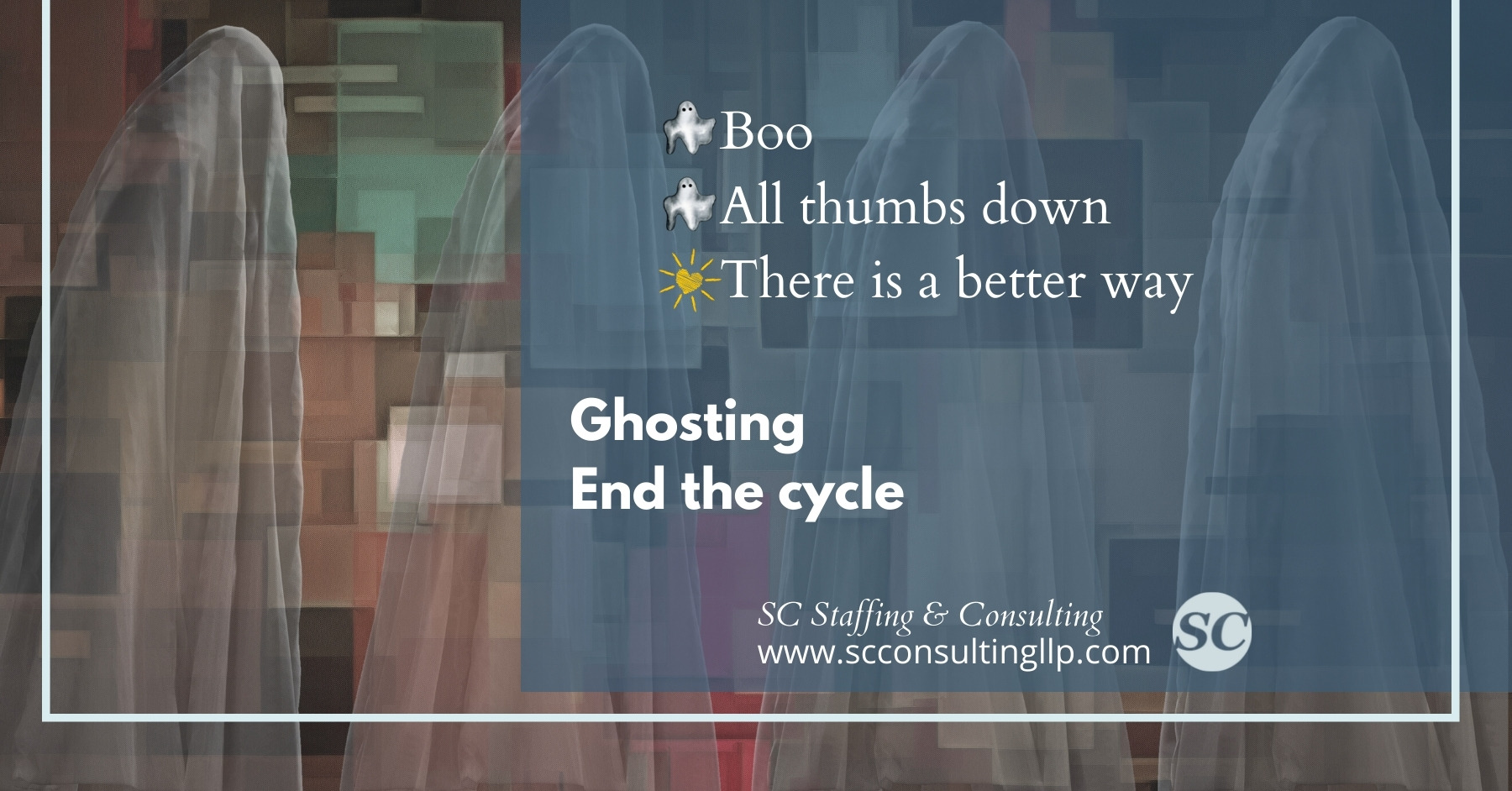 Career Journey Ghosting. We give it a ‘Boo’ and two thumbs down. - SC ...